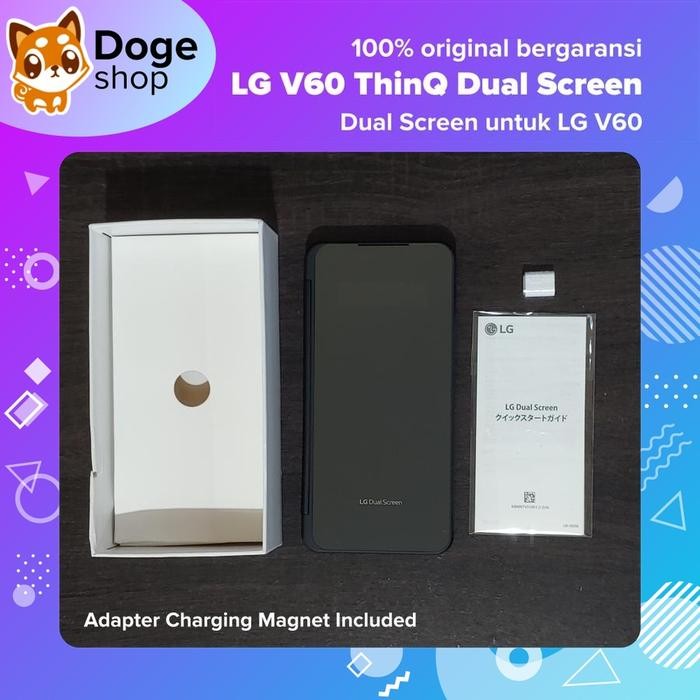 Jual DUAL SCREEN LG V60 SECONDARY SCREEN INCLUDE ADAPTER CHARGING LAYAR ...