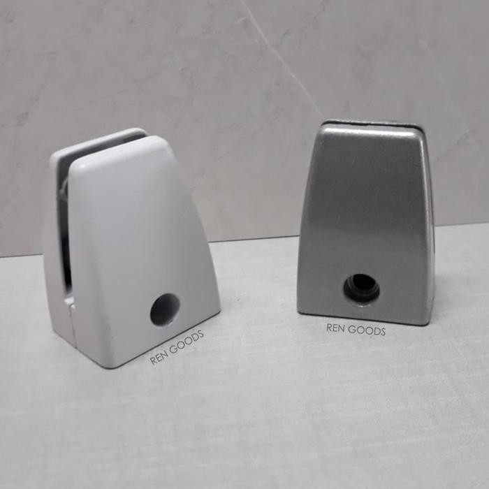 Jual New Bracket Partisi Klem Penjepit Kaca Kayu Stand Acrylic Clamp ...