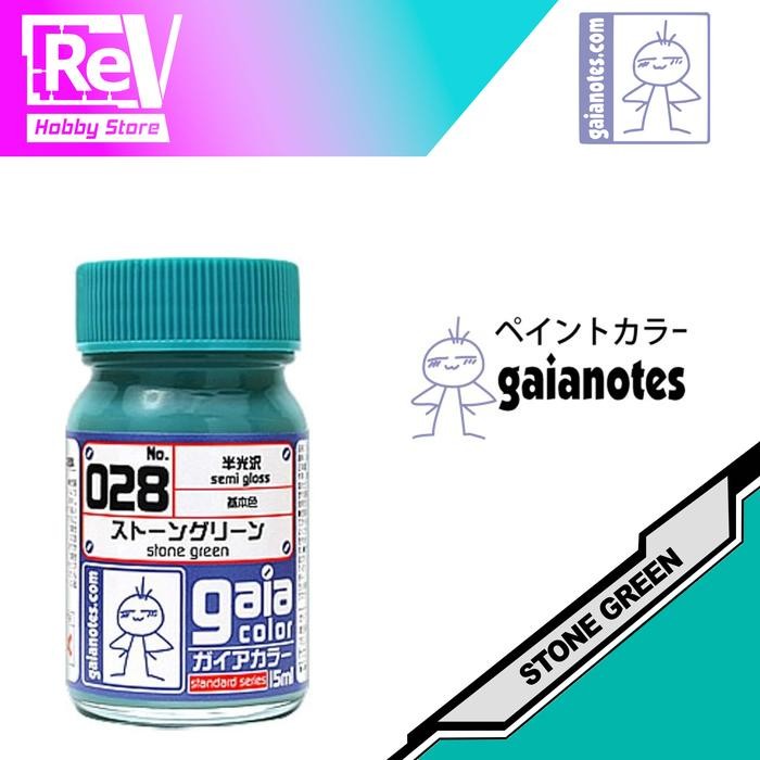 Jual GAIA NOTES PAINT STONE GREEN GA028 | Shopee Indonesia