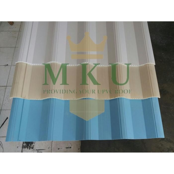 Jual Atap Upvc Sunpanel 12Mm (1/2 Meter) Sun Panel | Shopee Indonesia