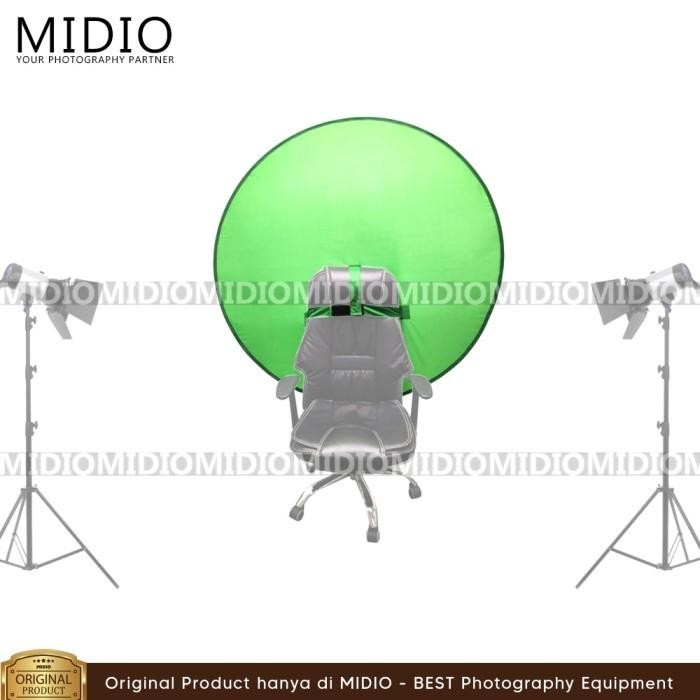 Jual Green Screen Lipat Portable 140Cm Backdrop Chromakey Zoom Obs Live ...