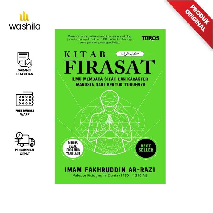 Jual Buku Kitab FIRASAT Panduan Ilmu Fisiognomi Membaca Sifat Karakter ...