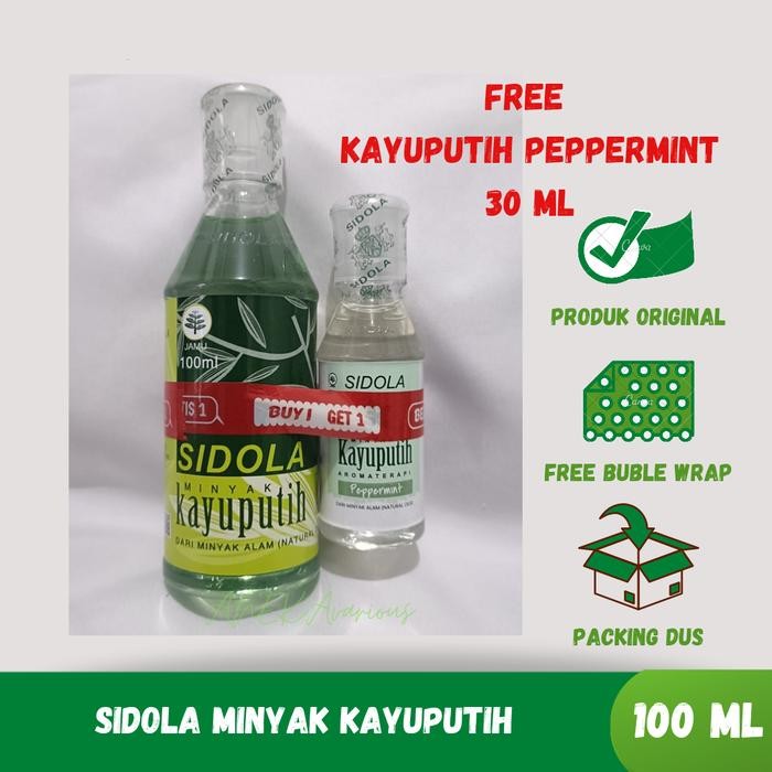 Jual Terbaik Minyak Kayuputih Sidola 100Ml Free Minyak Kayuputih Sidola ...