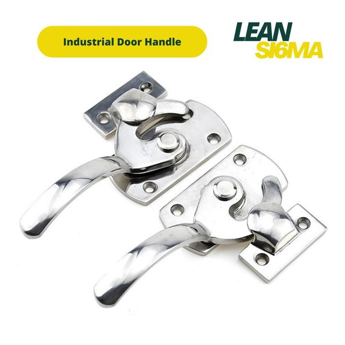 Jual Industrial Door Handle Heavy Duty Stainless Steel Door Latch ...