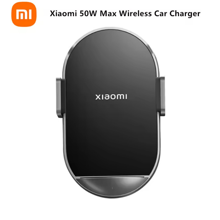 Jual Original Xiaomi 50W Max Car Wireless Charger Set DC-jack/Type-C ...