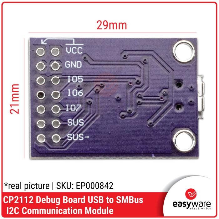 Jual BeliBeliSale- Cp2112 Debug Board Usb To Smbus I2C Communication ...