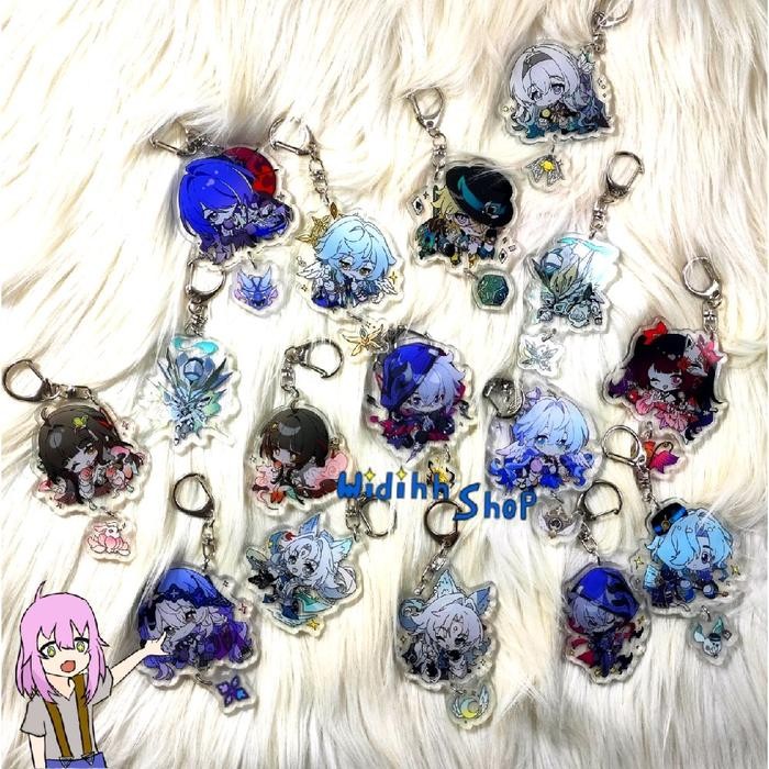Jual Honkai Star Rail Penacony / HSR Chibi / Honkai Star Rail Keychain ...