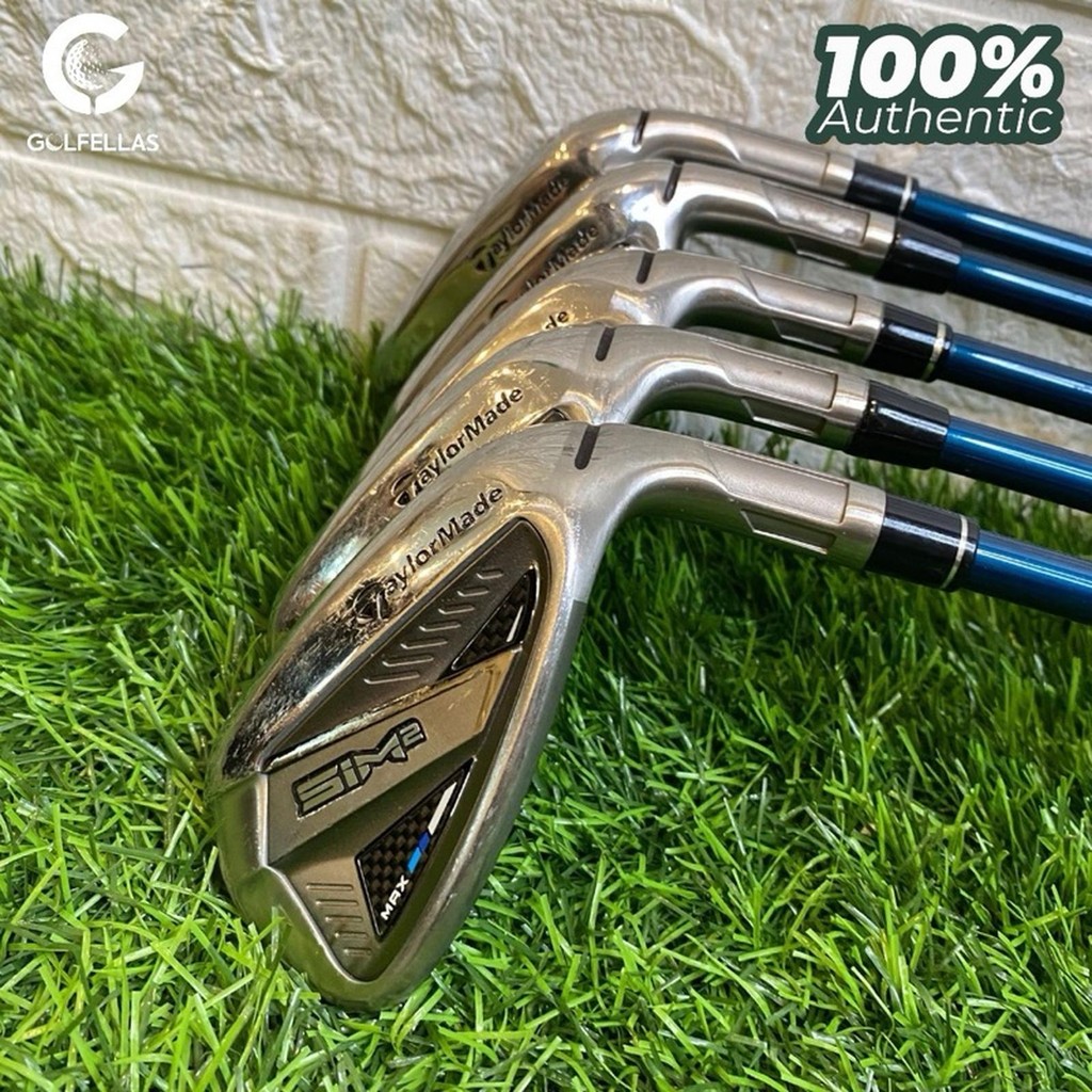 Jual Taylormade SIM 2 Max Iron Set 6-P (5 pcs) Tensei TM60 Flex R ...