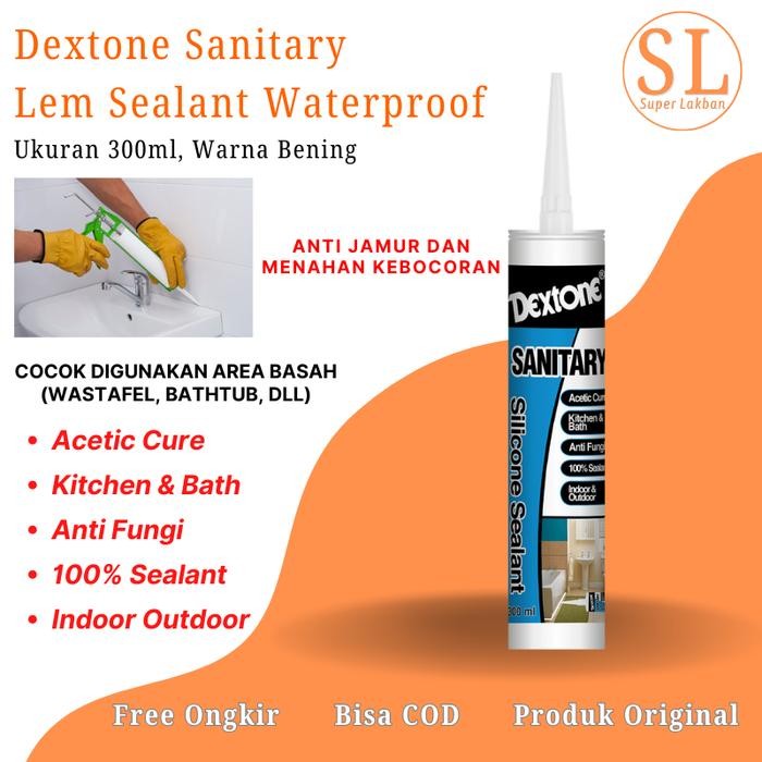 Jual Pilihan- Lem Atap Talang Bocor Tahan Panas Dextone Sealant Roof ...