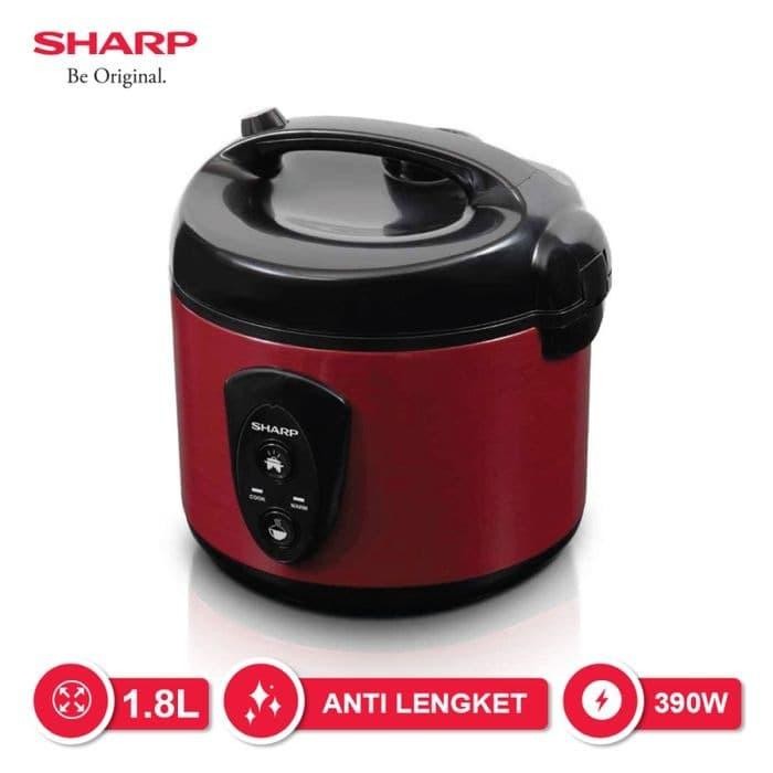 Jual Sharp Rice Cooker 1,8L 390Watt KS-N18MG-BL/RD/SL | Shopee Indonesia