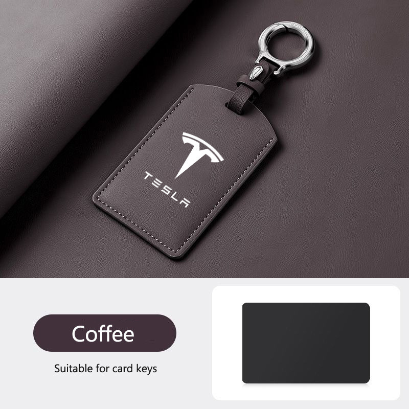 Jual IMPORT LEATHER CAR SMART NFC CARD KEY CASE FOB COVER PROTECTOR ...