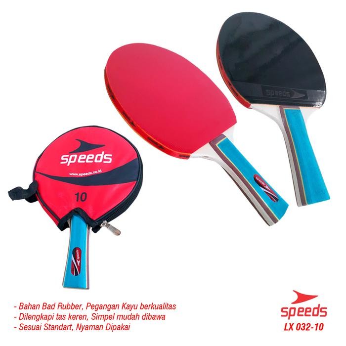 Jual SPEEDS Bet Bat Pingpong Tennis Meja Bad Raket Tenis Meja Olahraga ...