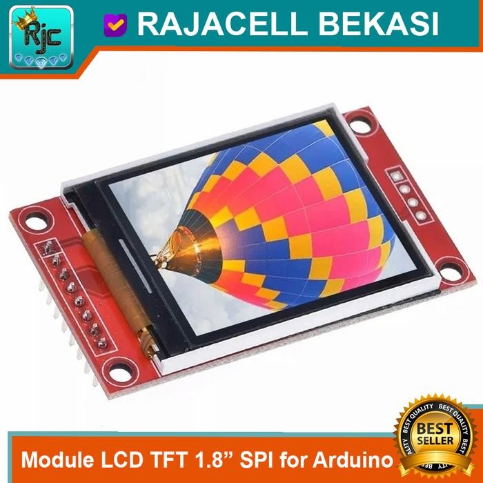 Jual Pilihan- Lcd Tft 1.8" Spi Serial St7735 128*160 Pixel Rgb For ...