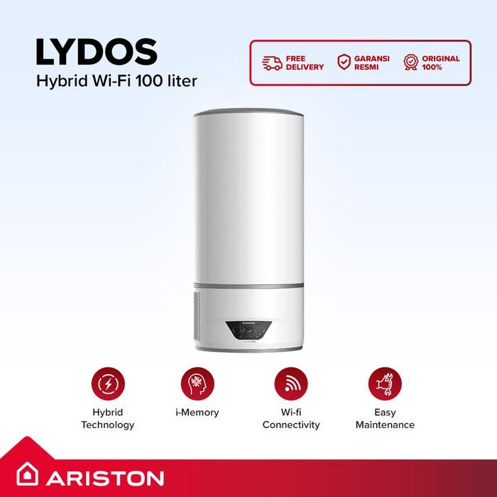 Jual ARISTON - Water Heater Lydos Hybrid WiFi 100 liter | Shopee Indonesia