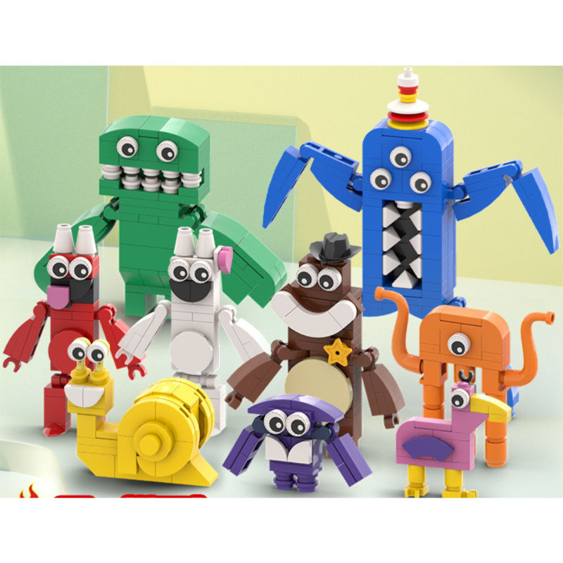 Jual Garden Of Banban Bricks Banban 2 Figure Garden Of Banban Block ...