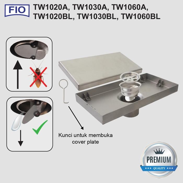 Jual Saringan Got Smart Floor Drain Lubang Pembuangan Air Kamar Mandi ...