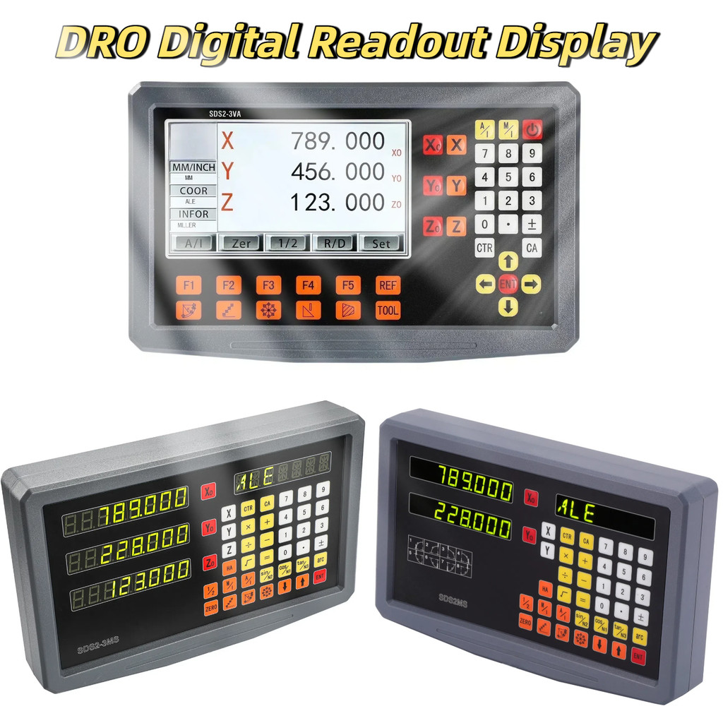Jual Distrik_ New 1 2 3 4 axis digital readout display Touch LCD DRO ...