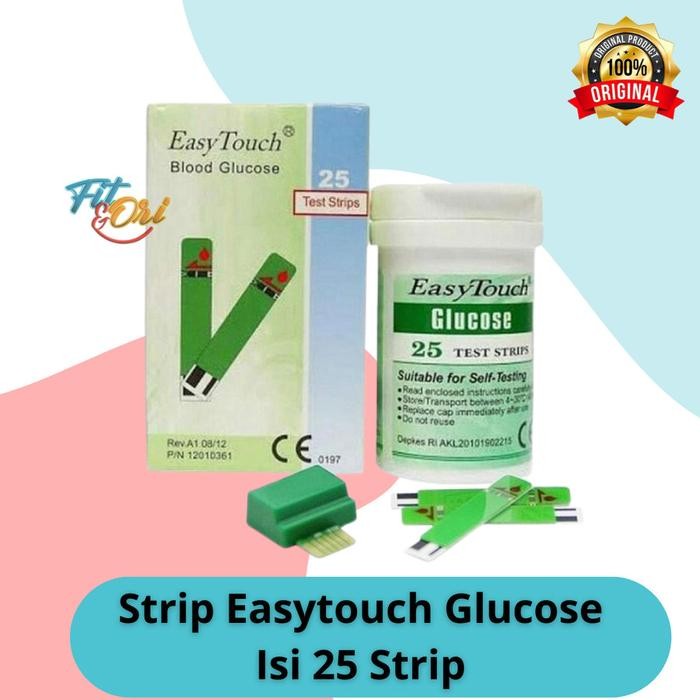 Jual New Paket Strip Easytouch / Refill Easy Touch (Gula,Kolesterol ...