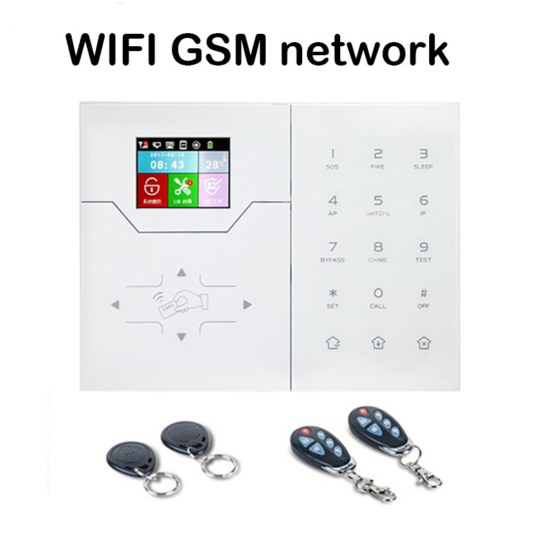 Jual 12V Focus Gsm Wifi Alarm Host Ha-Vgw 85Db 433Mhz Lcd Display ...
