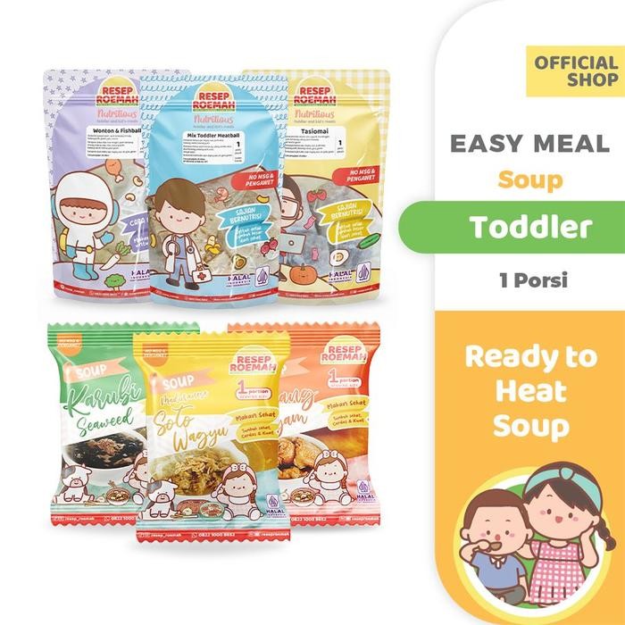 Jual n1bu- Resep Roemah Menu Sup Dan Kuah Untuk Anak / Ready To Heat ...