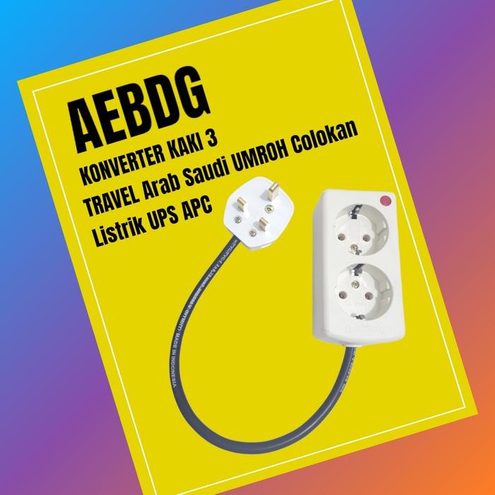 Jual Pilihan- Aebdg Colokan Kaki 3 Singapore,Macau Malaysia,Arab Saudi ...