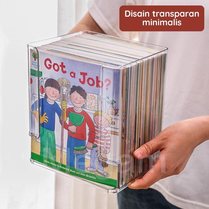 Jual ASLI MEGAM Storage Books Meja Container Kotak Penyimpanan Buku ...