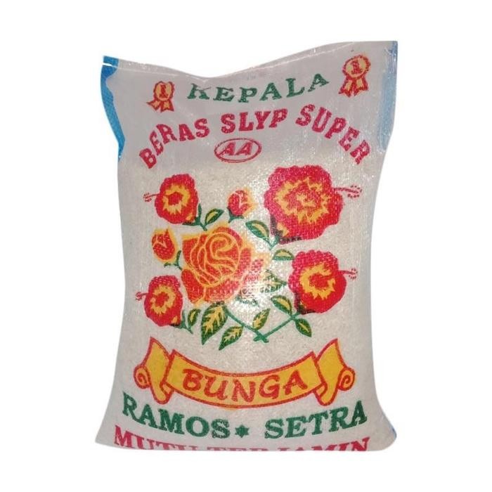 Jual Cepatsampai- Beras Setra Ramos Cap Bunga 10 Kg Pulen Rice Food ...