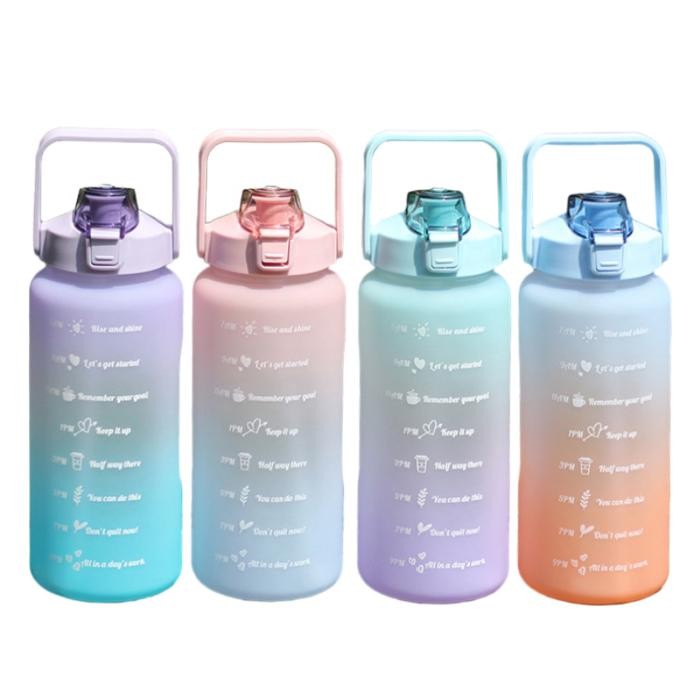 Jual Pilihan- Botol Minum Viral Kekinian Rainbow 2 Liter | Shopee Indonesia