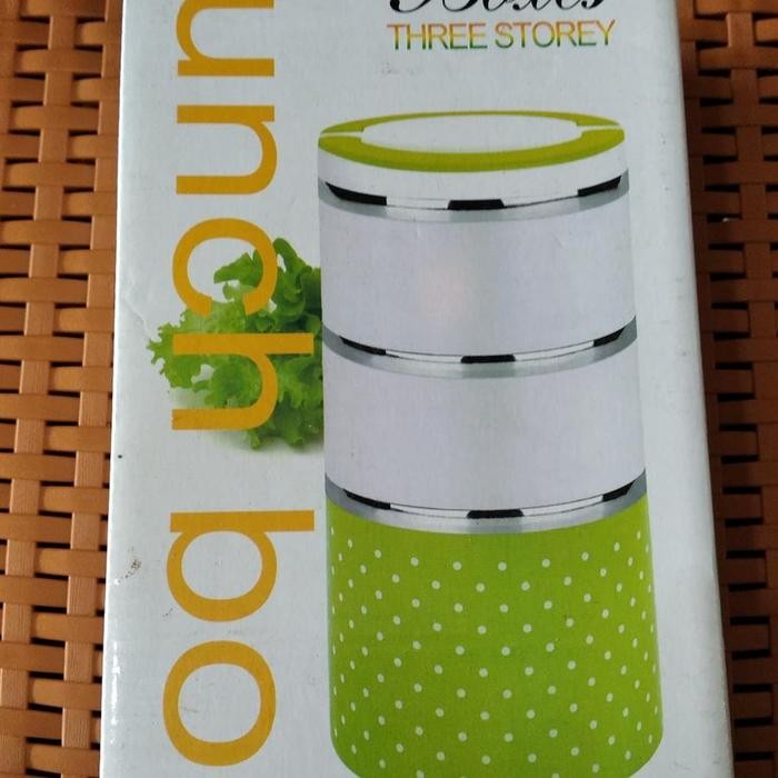 Jual Tempat Makan Neng Xiang / Rantang Susun 3 ( 1300Ml ) | Shopee ...