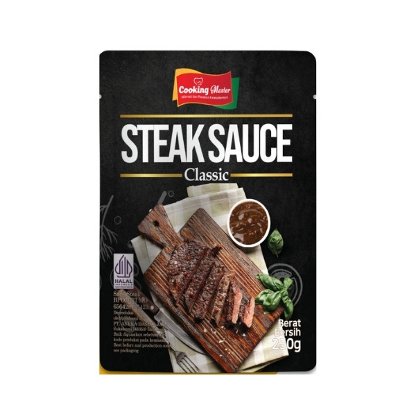 Jual COOKING MASTER SAUS STEAK 250 GR | Shopee Indonesia