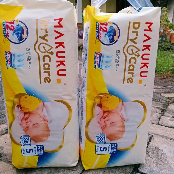 Jual BabYkid- Makuku Dry Care S-38 Pants Paket 2 Ball | Shopee Indonesia