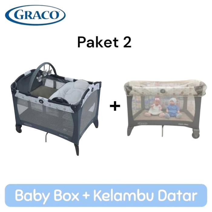 Jual Pilihan- Graco Baby Box Pack N Play Reversible Napper Changer ...