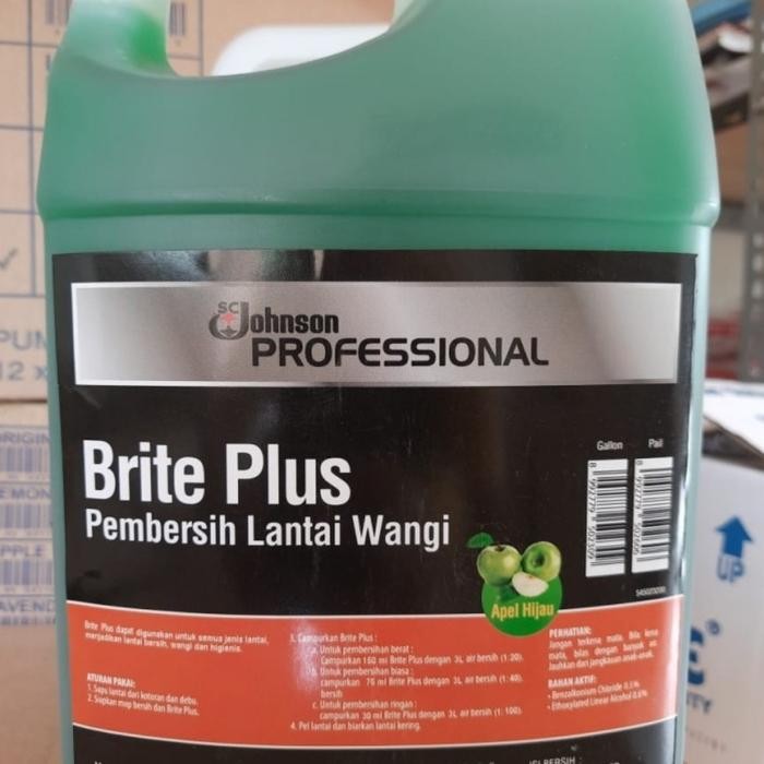 Jual PROMO!! SC Johnson Professional Brite Plus 4 Liter Pembersih ...