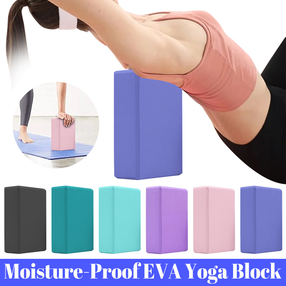 Jual BEST SELLER EVA Yoga Block Moisture-Proof High Density Yoga Blocks ...
