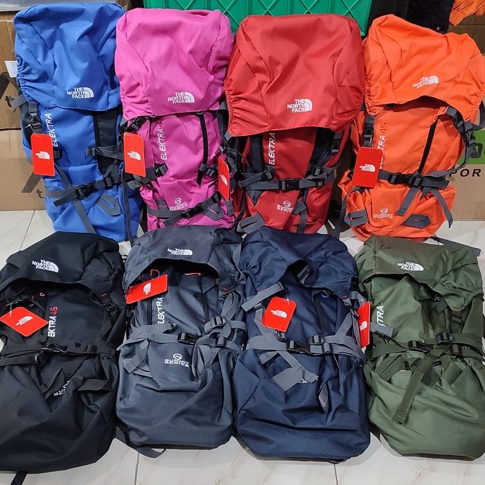 Jual SIAPKIRIM carrier carir carrier tas gunung tas besar TNF elektra ...