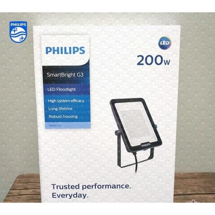Jual PHILIPS BVP151 200W LED FLOOD LIGHT G2 IP65 LAMPU SOROT OUTDOOR ...