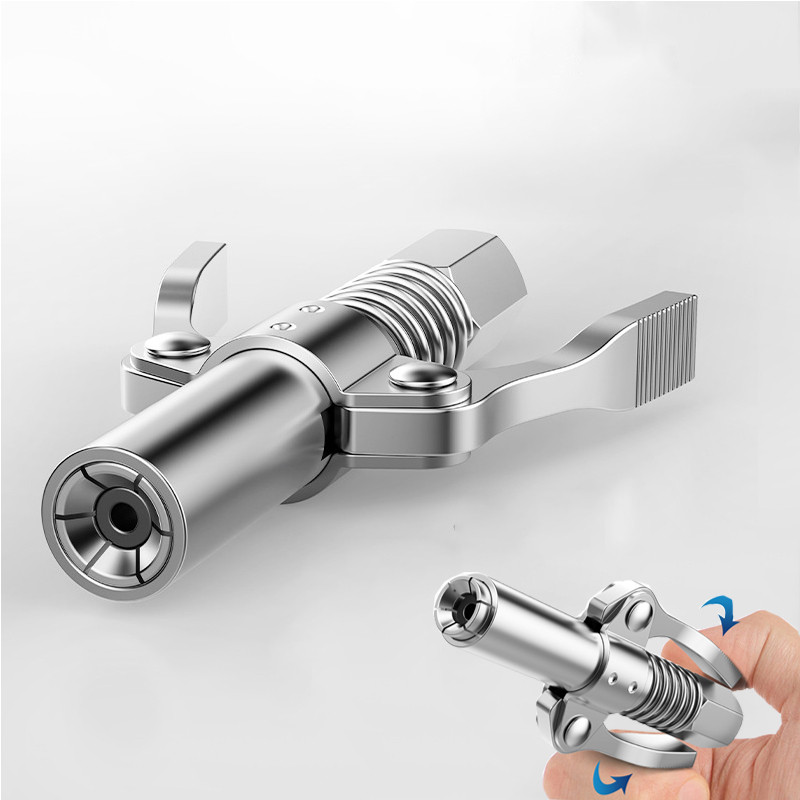 Jual Grease Guns Coupler Heavy-Duty Oil Injector Pump Syringe ...