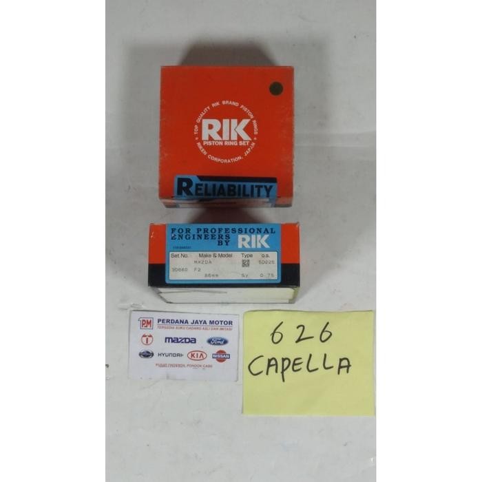 Jual Jual Ring Piston Std 050 Mazda Familia Lantis Astina 626 Capella E2000 Kode 060 | Shopee ...
