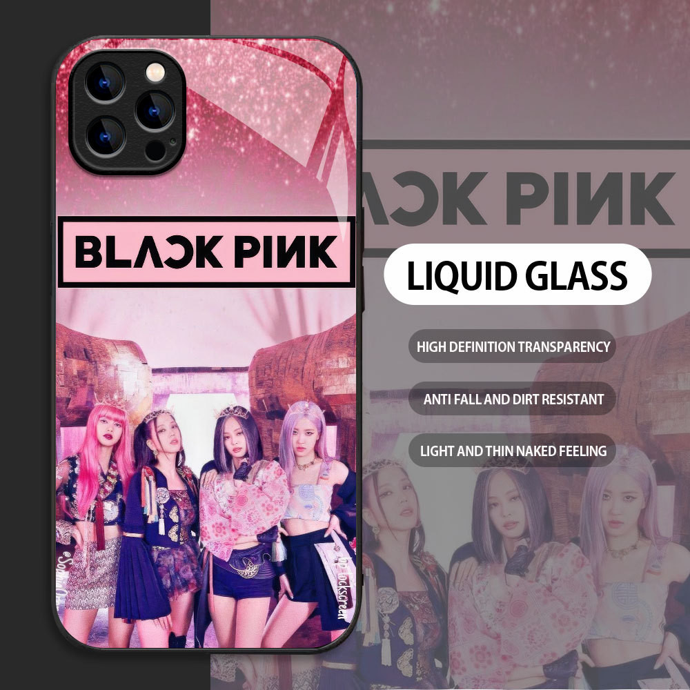 Jual Tempered Glass case For Apple iPhone 11 12 13 mini 14 15 Plus Pro ...