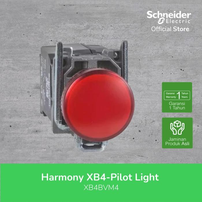 Jual Schneider Electric Red Complete Pilot Lamp 22mm - XB4BVM4 | Shopee ...