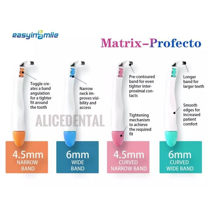 Jual New Dental matrix profect pro-matrix curve pro matrix universal ...