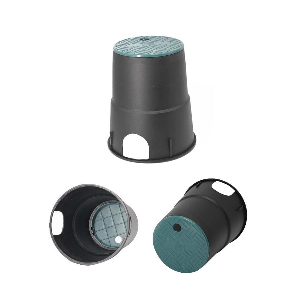 Jual High Qualit 6 Inch Green Sprinkler Plastic Valve Box Take Water ...