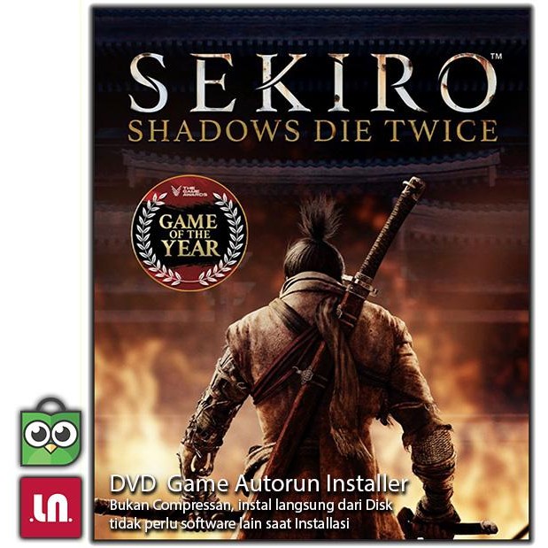Jual Pilihan- Sekiro Shadows Die Twice - Pc Dvd Game Fight | Shopee ...