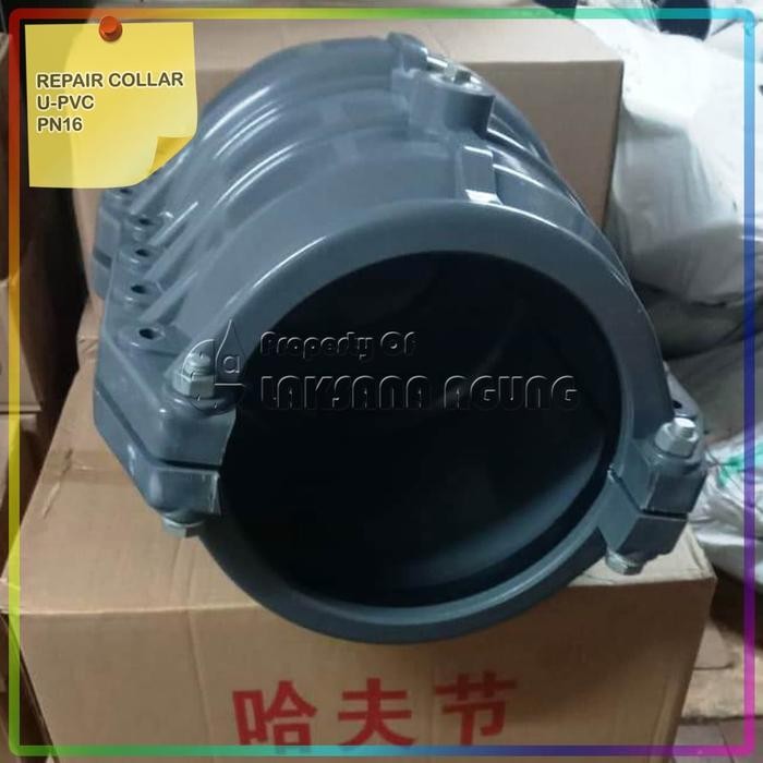 Jual Repair Collar Coupling Clamp Pipa 8 Inch U-Pvc | Shopee Indonesia