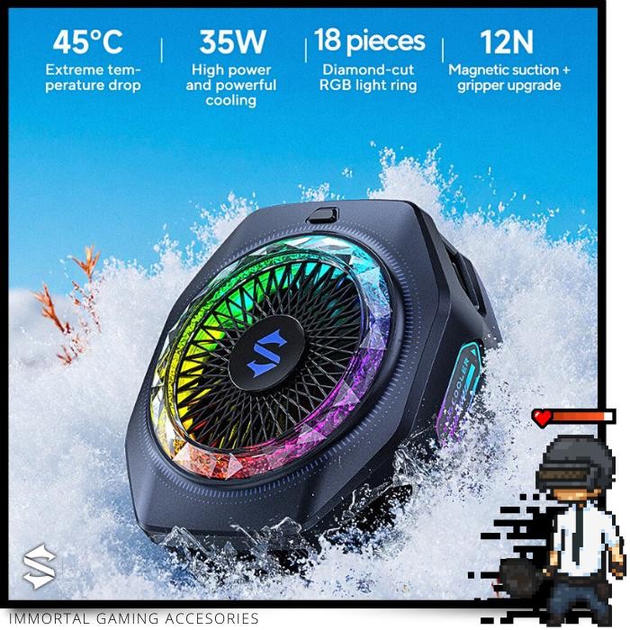 Jual [IM] Black Shark Mag Cooler 5 Pro BR52 Ice Cooling Ai Hybrid ...