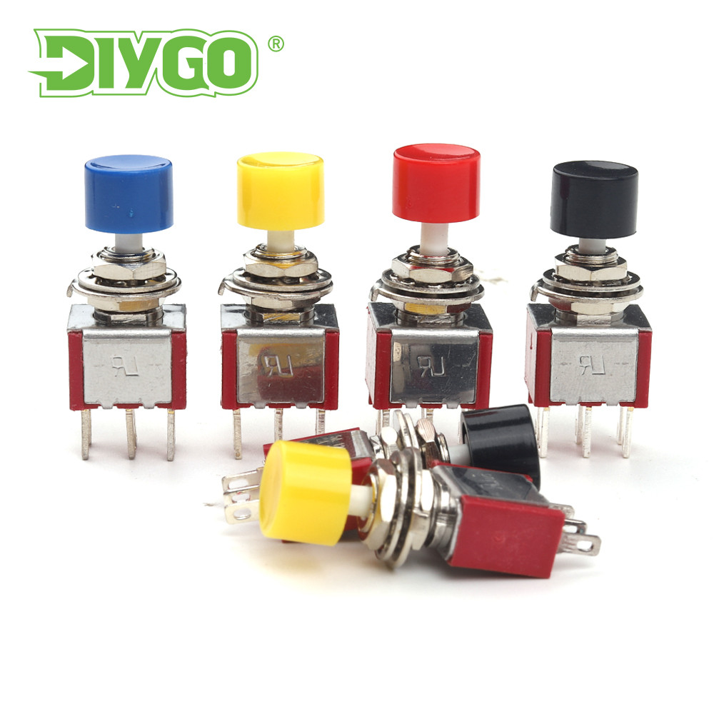 Jual NEW 5PCS 3Pin 6Pin 2Position 6mm C-NO-NC Mini Momentary Automatic ...