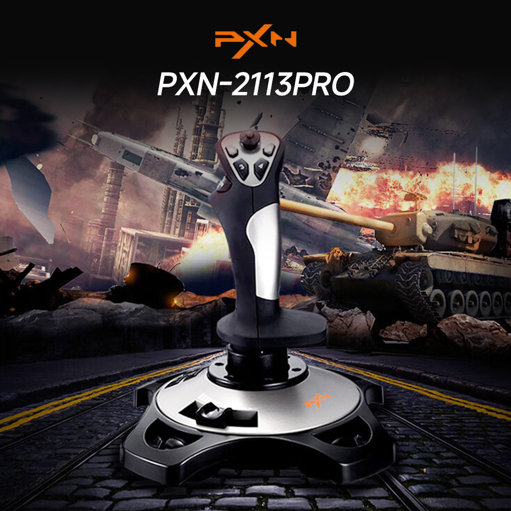 Jual PXN-2113 Pro Joystick Flight Simulator Gamepad Controller PC ...