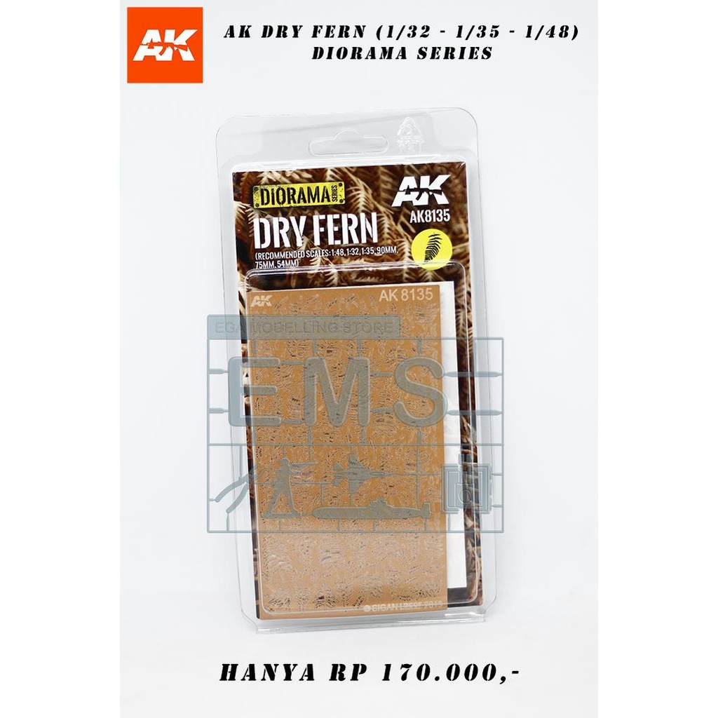 Jual AK Dry Fern Diorama Series / Diorama Supplies / Model Kit / Gunpla ...