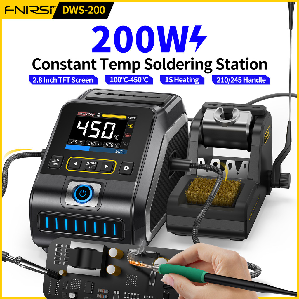 Jual BEST SELLER FNIRSI DWS-200 200W Rework Soldering Station C210/C245 ...