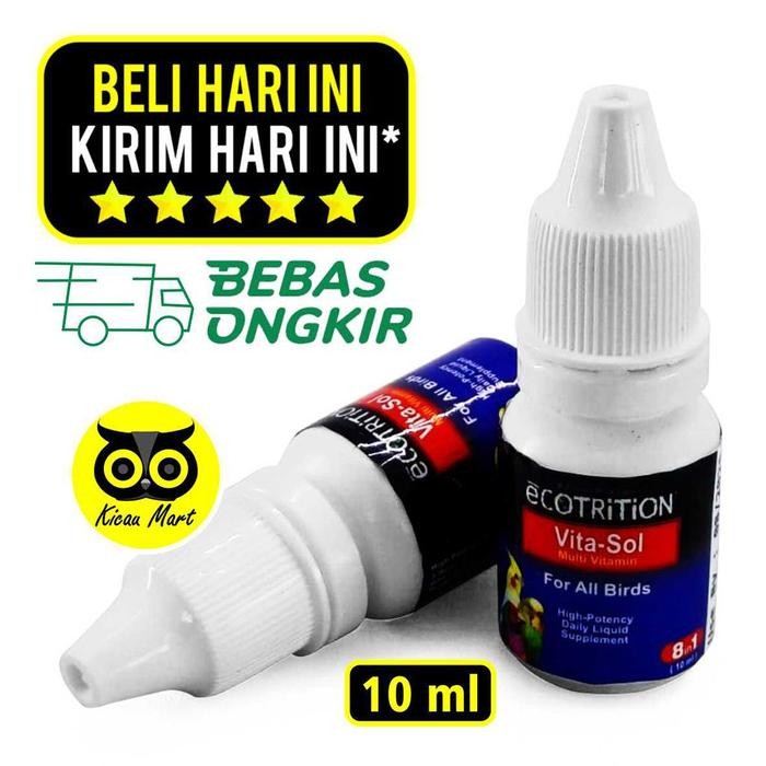 Jual ces0- Vitasol 10 Ml Vita-Sol Multi Vitamin Import Untuk Semua ...